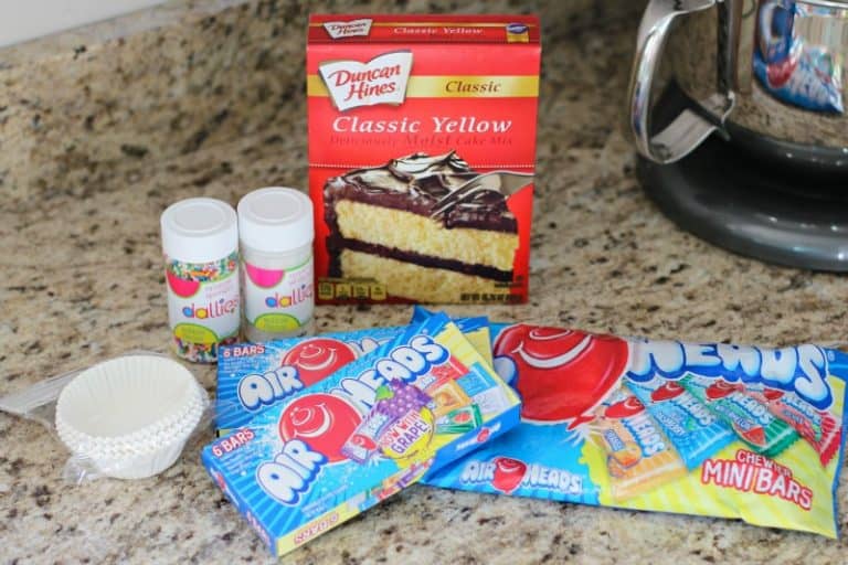 Airheads Candy Cupcakes - All Things Mamma