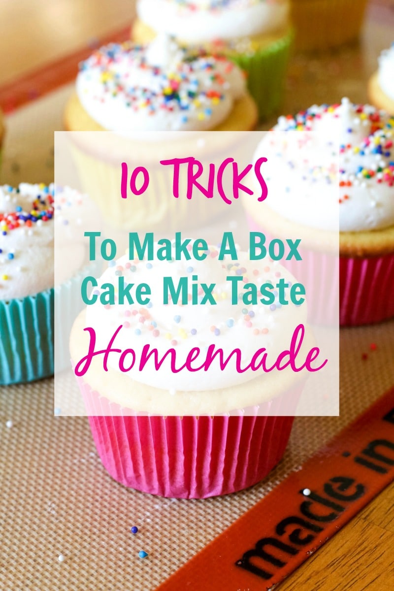 How To Make A Box Cake Mix Taste Homemade All Things Mamma