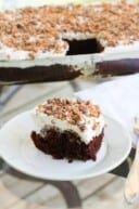 Heath Bar Poke Cake | All Things Mamma