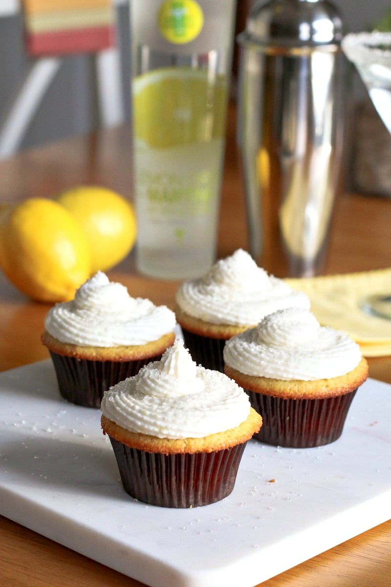 Lemon Drop Cupcakes - All Things Mamma