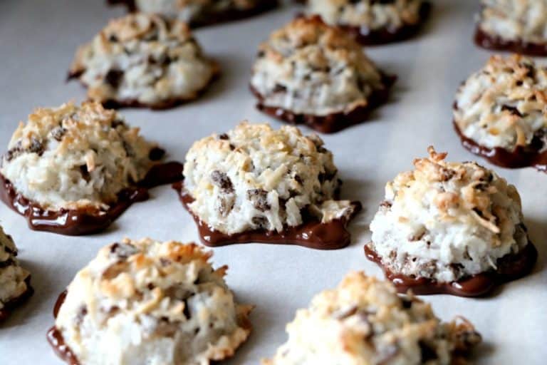 Chocolate-Coconut Macaroons - All Things Mamma