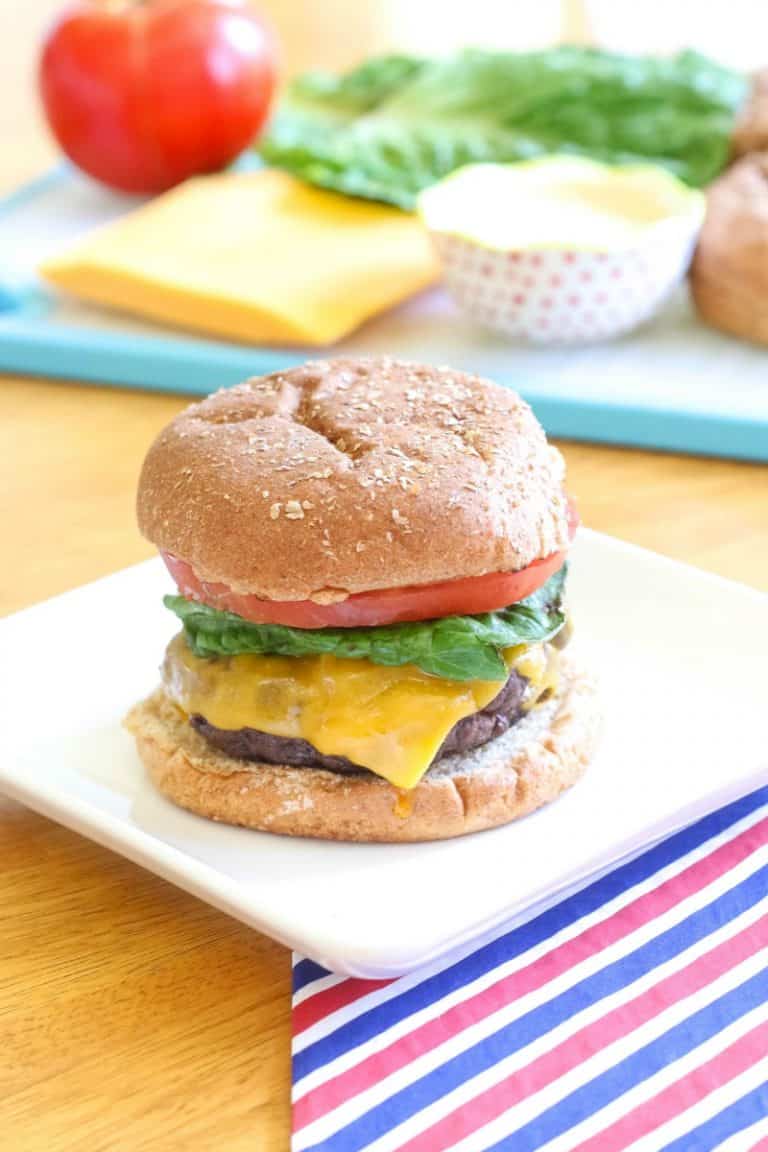 All-American Burger Recipe - All Things Mamma