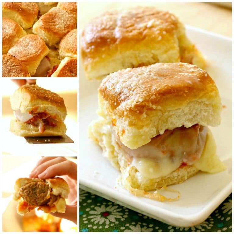 Quick & Easy Meatball Sliders - All Things Mamma