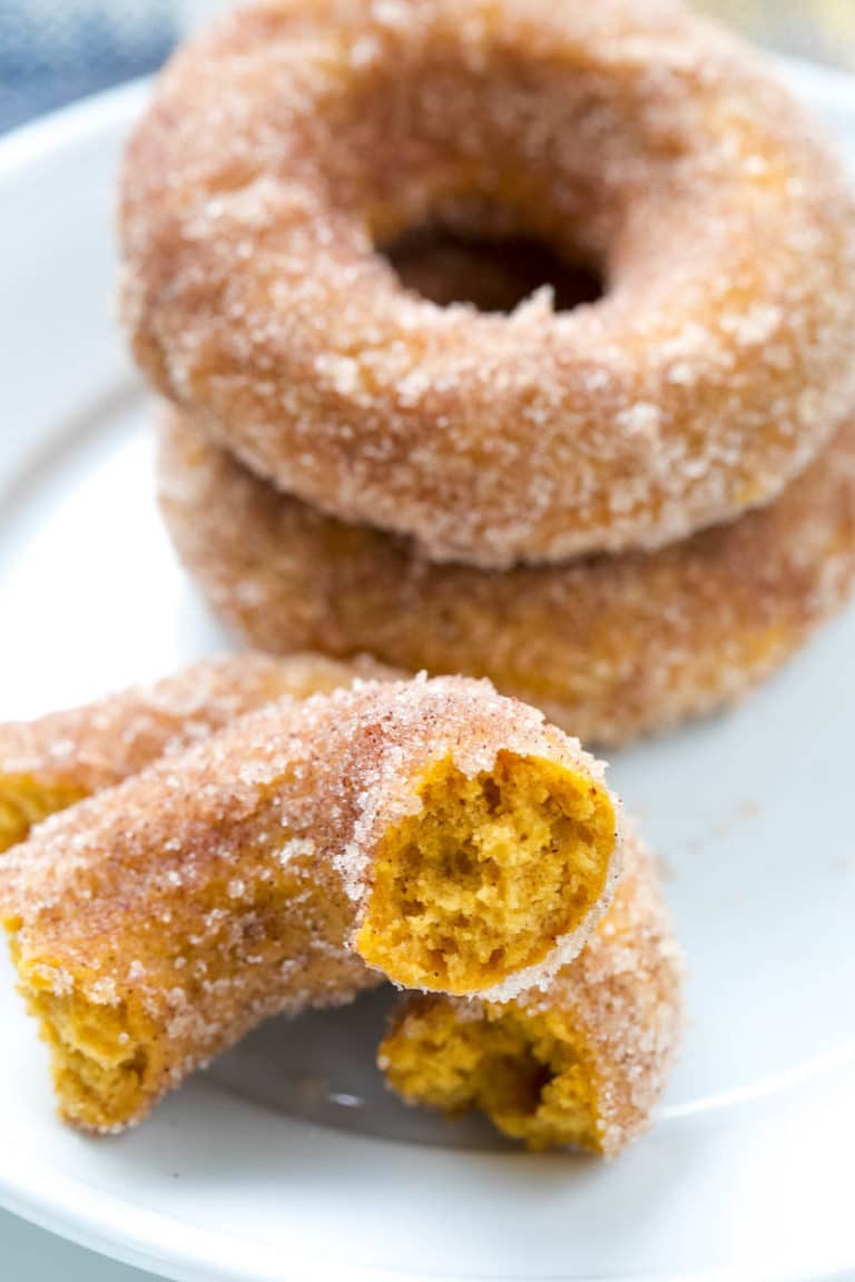 Baked Pumpkin Spice Donuts - All Things Mamma