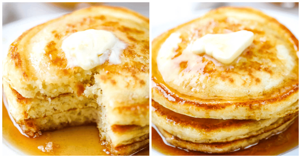 Fluffy Homemade Pancakes - All Things Mamma