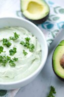 3-Ingredient Avocado Dip - All Things Mamma