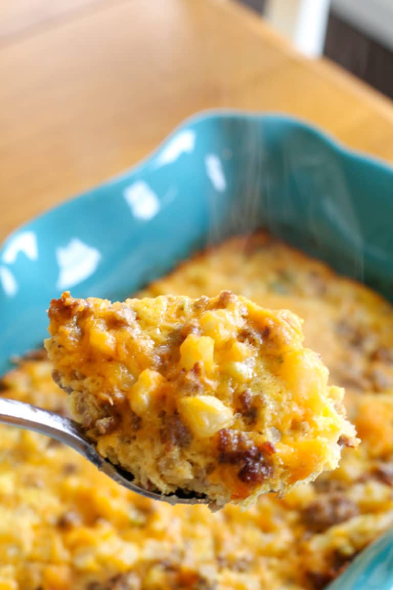 The Best Easy Breakfast Casserole - All Things Mamma