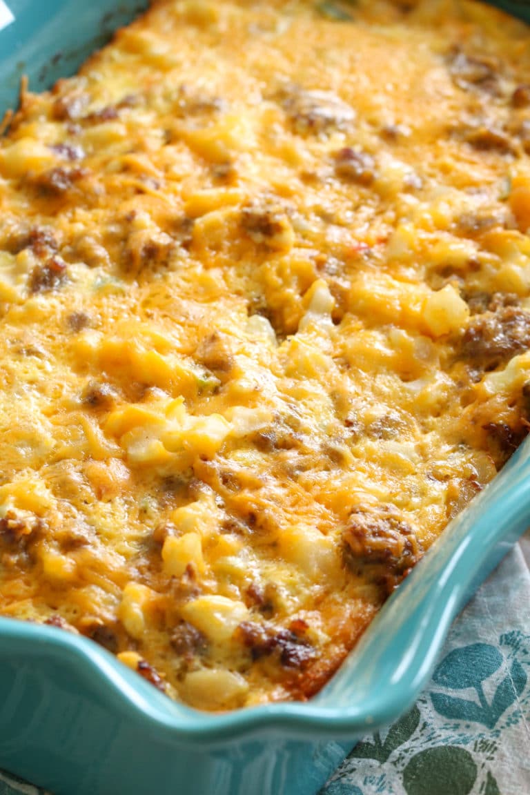 The Best Easy Breakfast Casserole - All Things Mamma