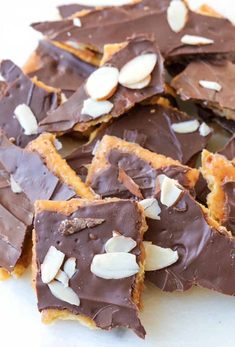 Saltine Cracker Toffee | All Things Mamma