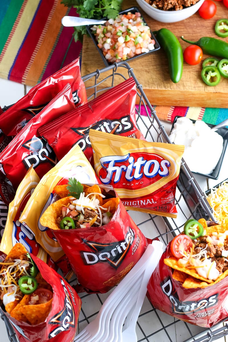 Quick + Easy Walking Tacos Recipe - All Things Mamma