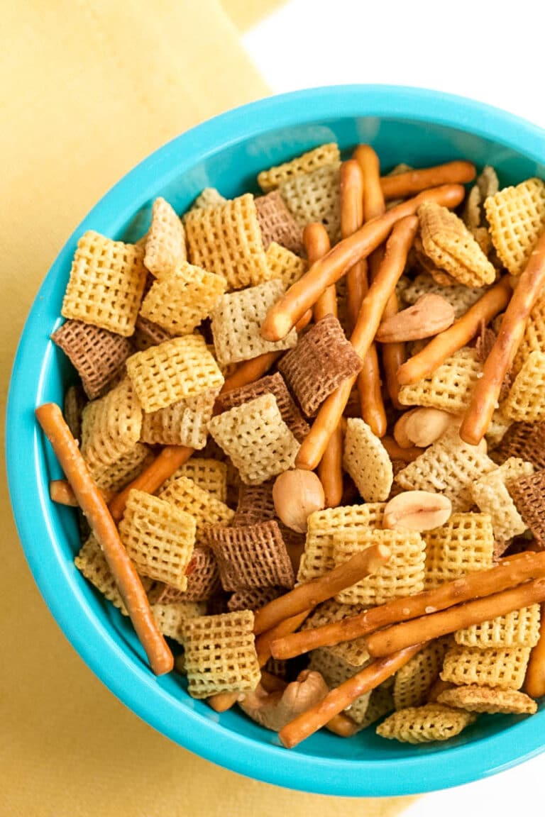 Simple and Easy Homemade Chex Mix - All Things Mamma