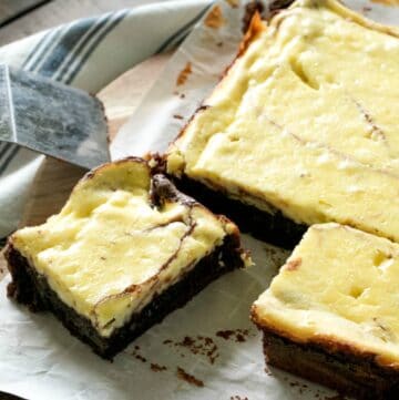 Easy Cream Cheese Brownies (From a Box Mix!) - All Things Mamma