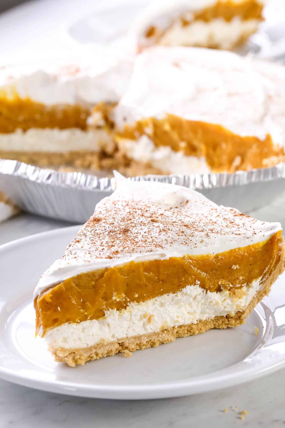 No Bake Pumpkin Pie Recipe | All Things Mamma