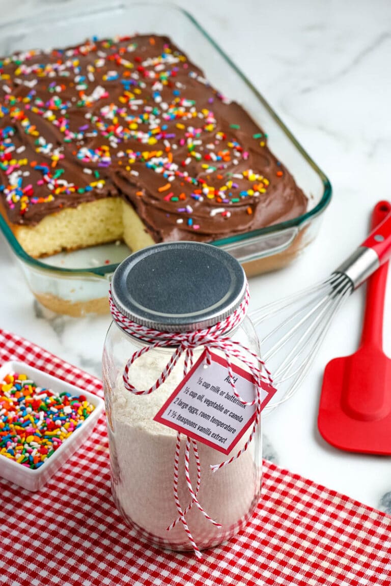 Homemade Cake Mix Recipe - Only 5 Ingredients! - All Things Mamma
