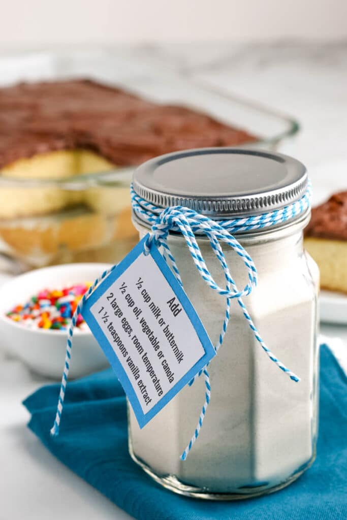 Homemade Cake Mix Recipe - Only 5 Ingredients! - All Things Mamma