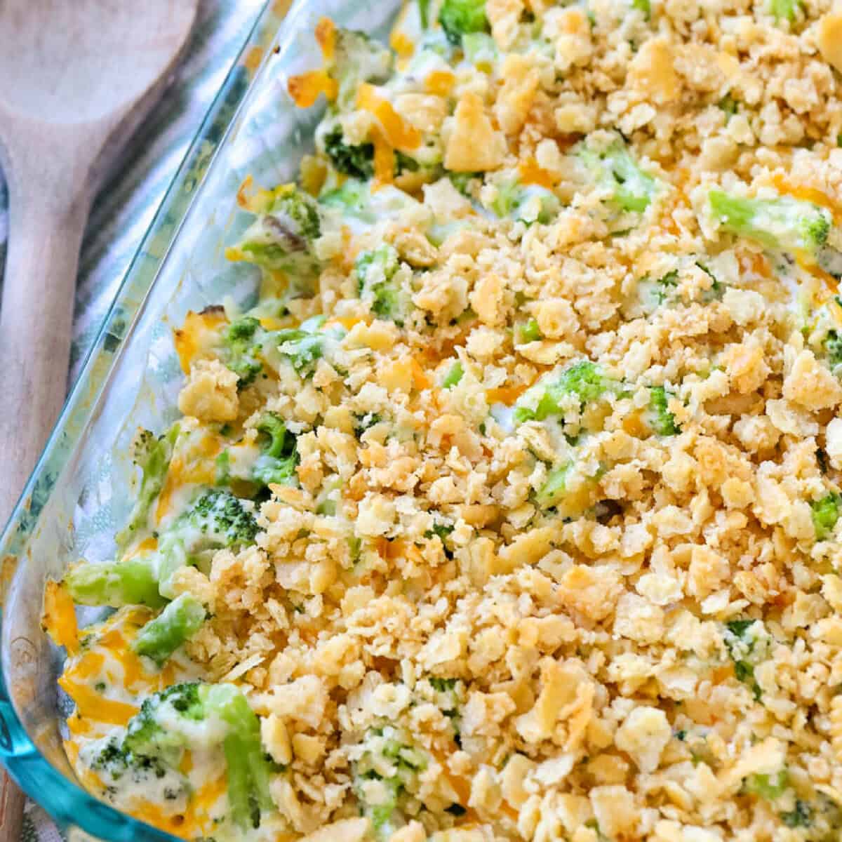 Easy Broccoli Casserole - All Things Mamma