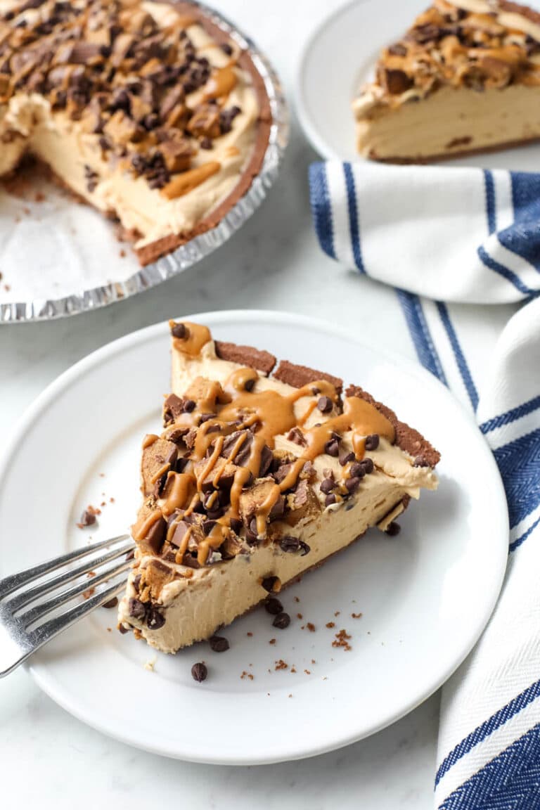 Chocolate Peanut Butter Pie | All Things Mamma