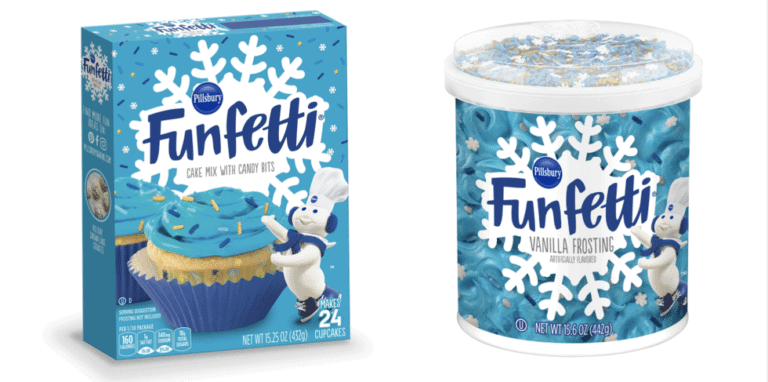 Funfetti Holiday Blue Cake Mix And Frosting Are Here, So Winter Can ...