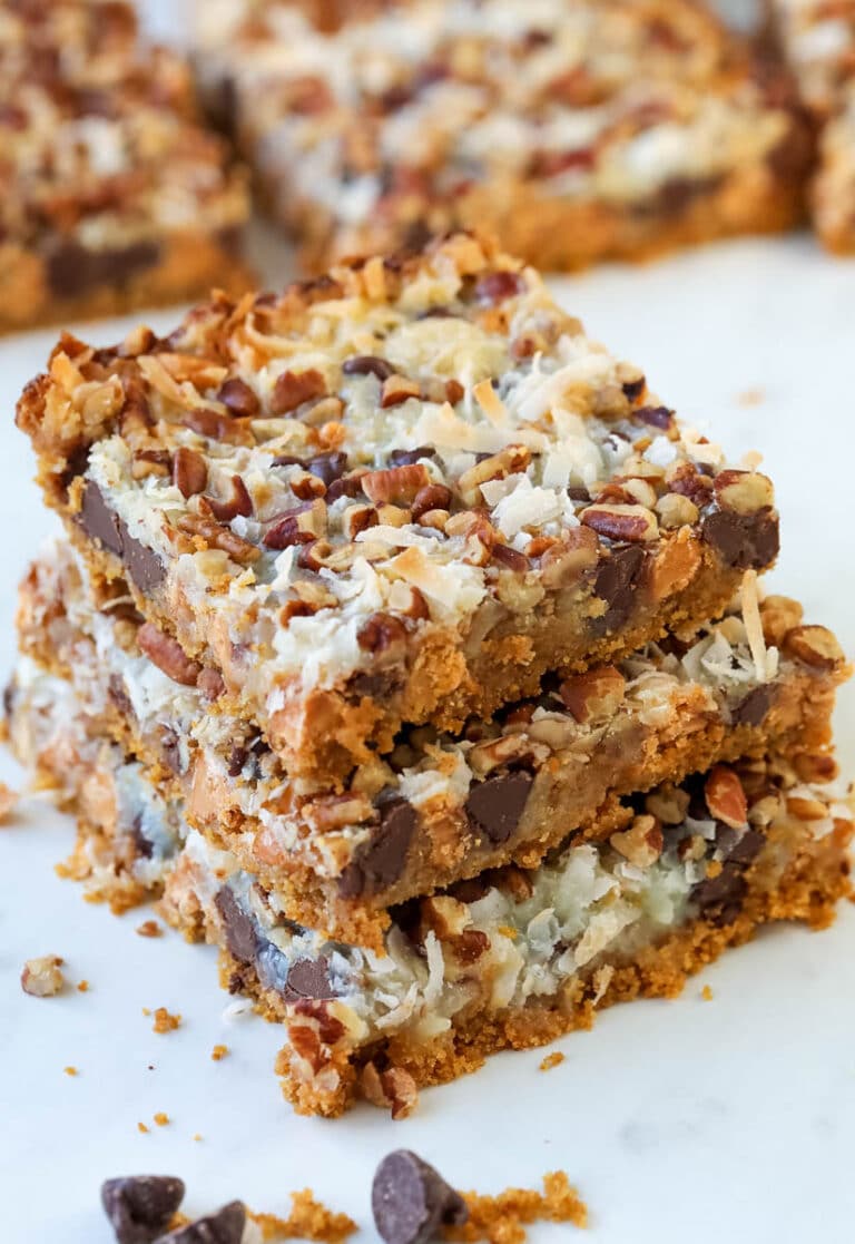 EASY 7-Layer Magic Cookie Bars - All Things Mamma