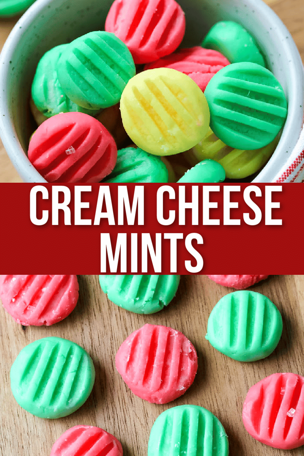 4-Ingredient Cream Cheese Mints - All Things Mamma