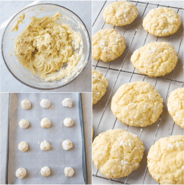5-Ingredient Gooey Butter Cookies - All Things Mamma