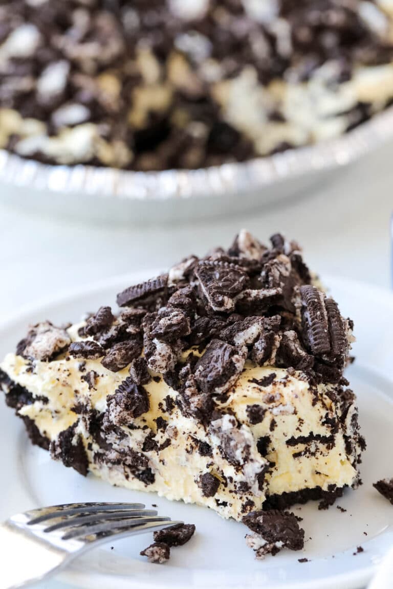 Oreo Pie - All Things Mamma - Easy Oreo Dessert Recipe