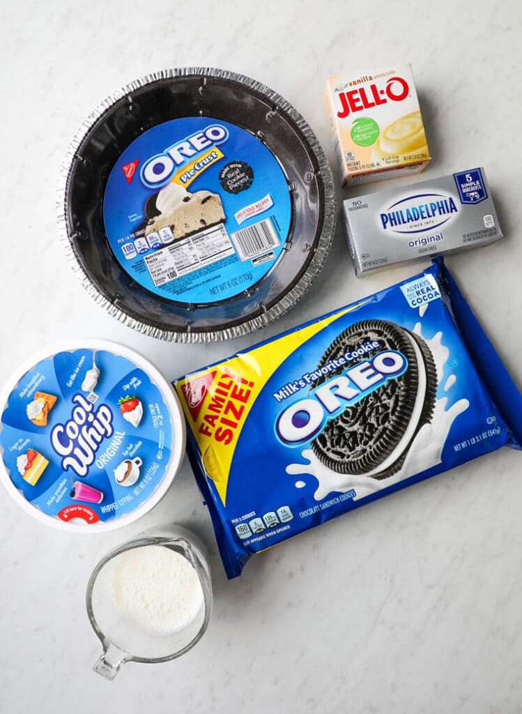 Oreo Pie - All Things Mamma - Easy Oreo Dessert Recipe