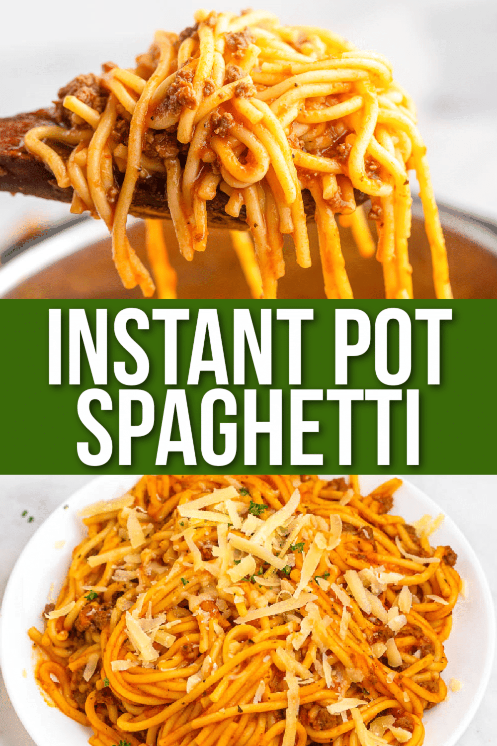 Instant Pot Spaghetti - Easy 30-Minute Dinner - All Things Mamma