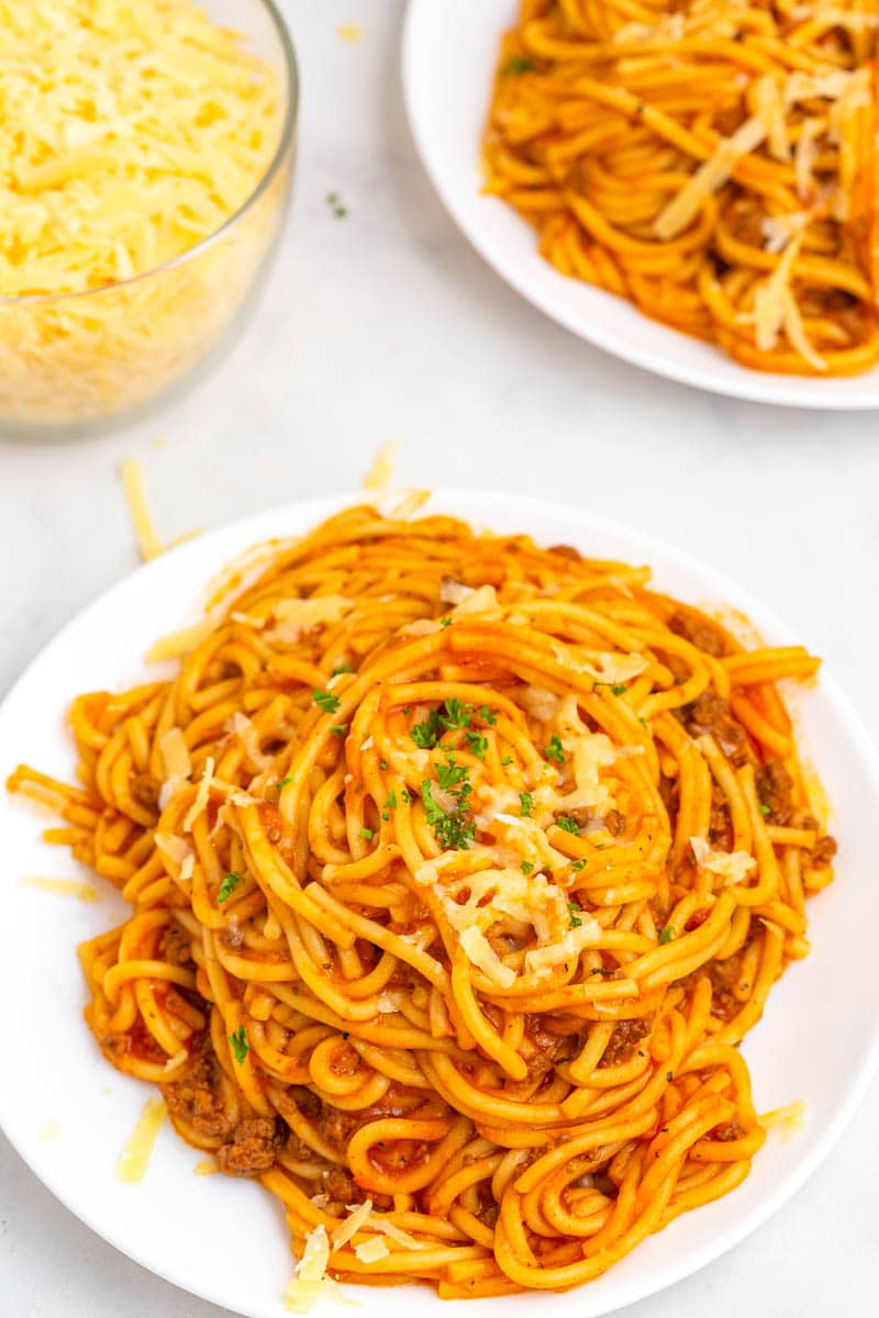 Instant Pot Spaghetti - Easy 30-Minute Dinner - All Things Mamma
