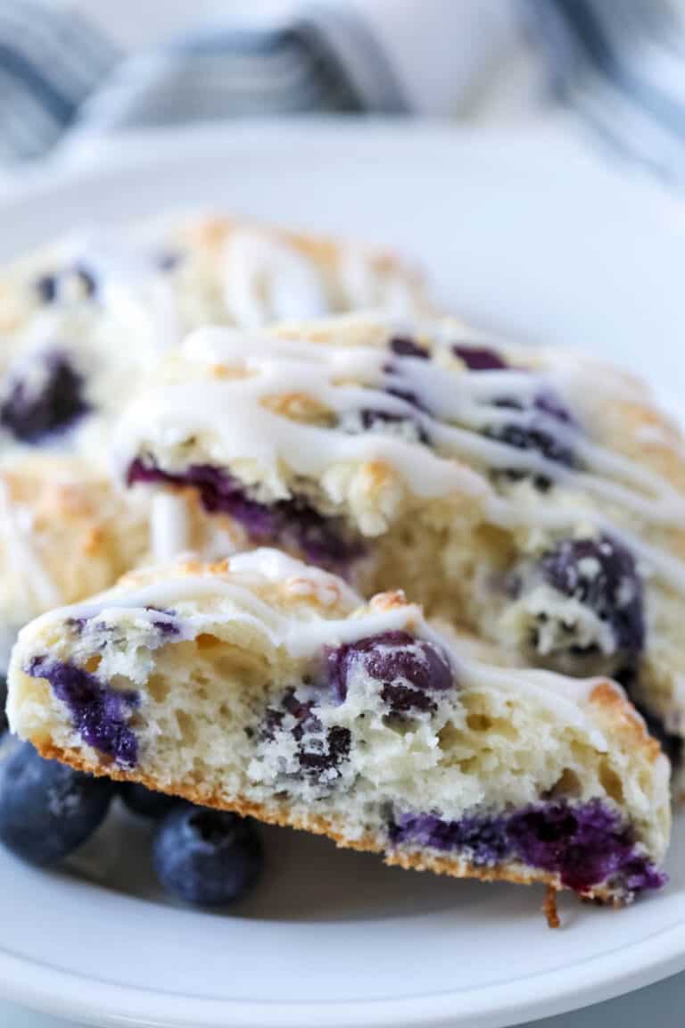 15-Minute 15-Minute Bisquick Blueberry Biscuits - All Things Mamma
