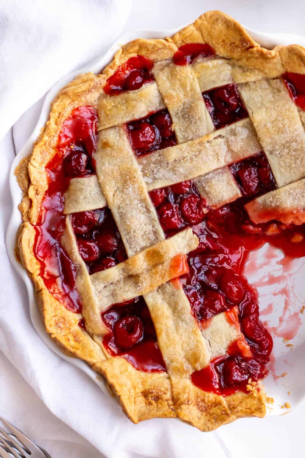 The Easiest Cherry Pie Recipe | All Things Mamma
