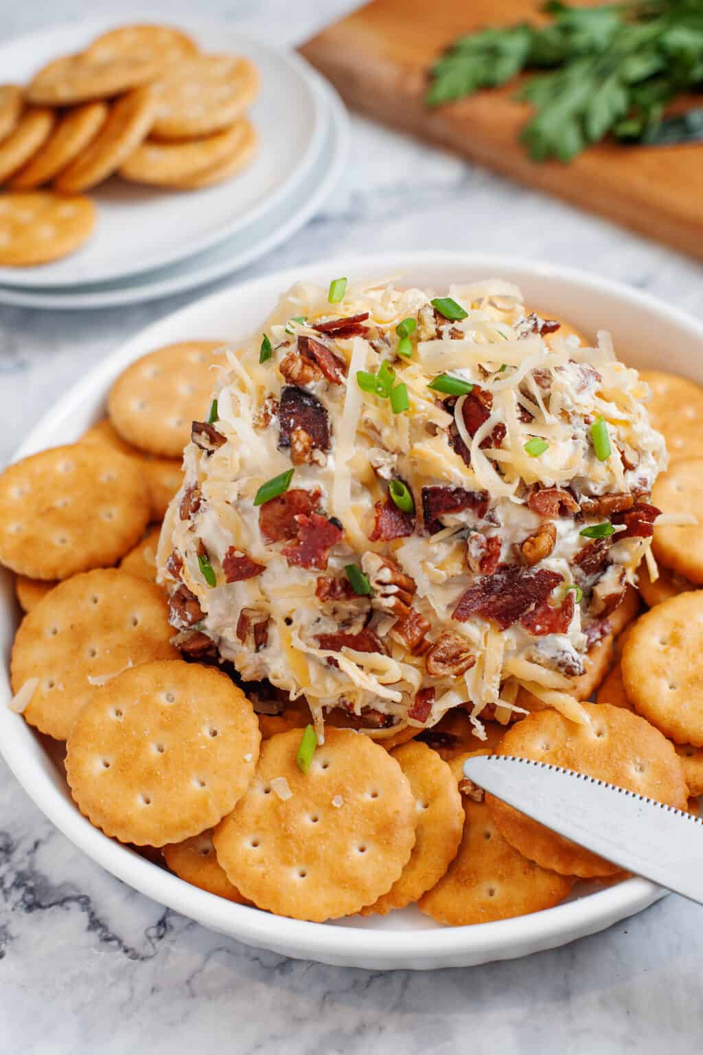 Easiest Cheese Ball Recipe with Simple Ingredients | All Things Mamma