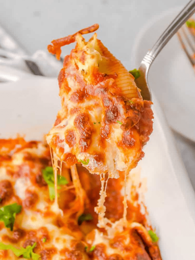Ricotta Stuffed Shells - All Things Mamma