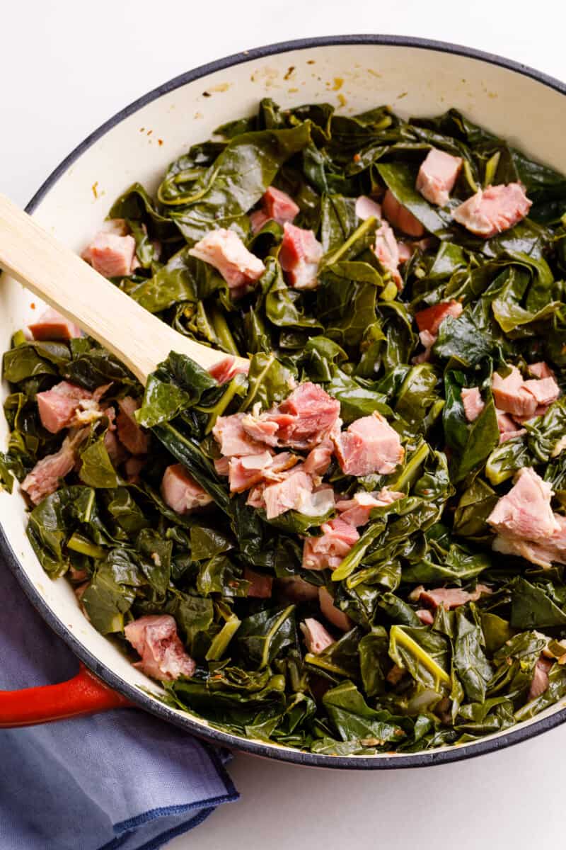 Southern Collard Greens With Ham Hocks | All Things Mamma
