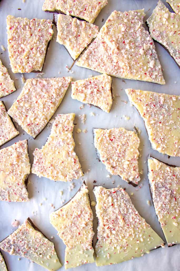 Homemade Peppermint Bark Recipe | All Things Mamma