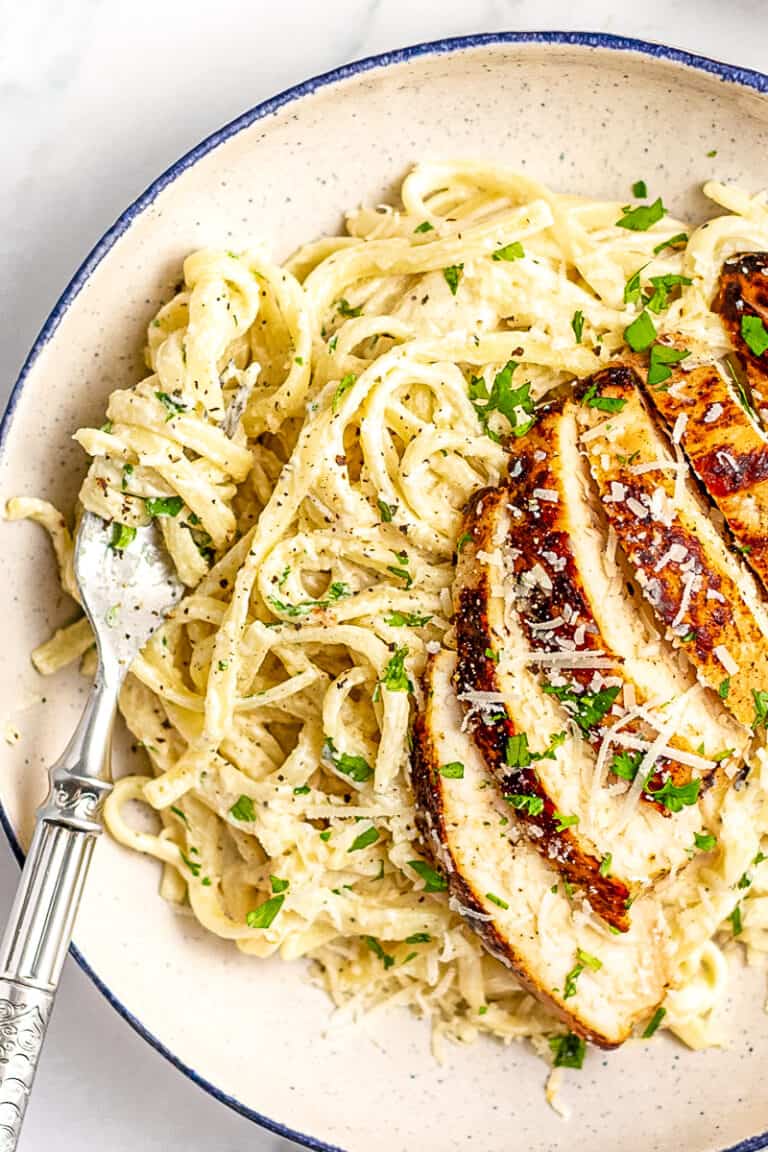 Homemade Chicken Alfredo - All Things Mamma