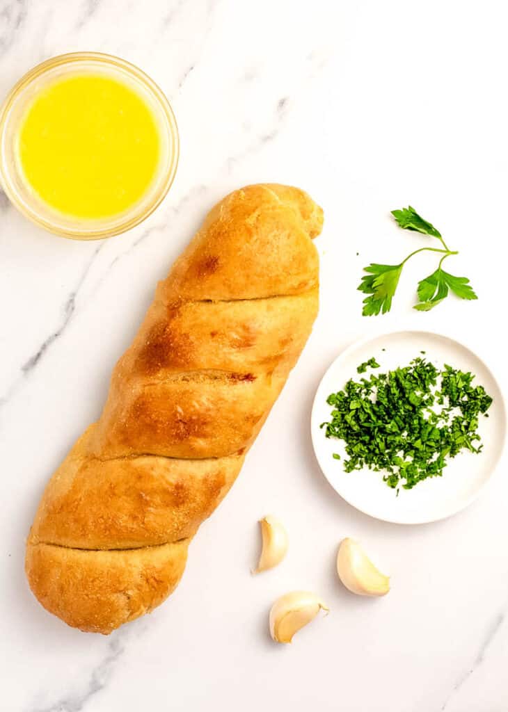 Easy Homemade Garlic Bread Recipe | All Things Mamma