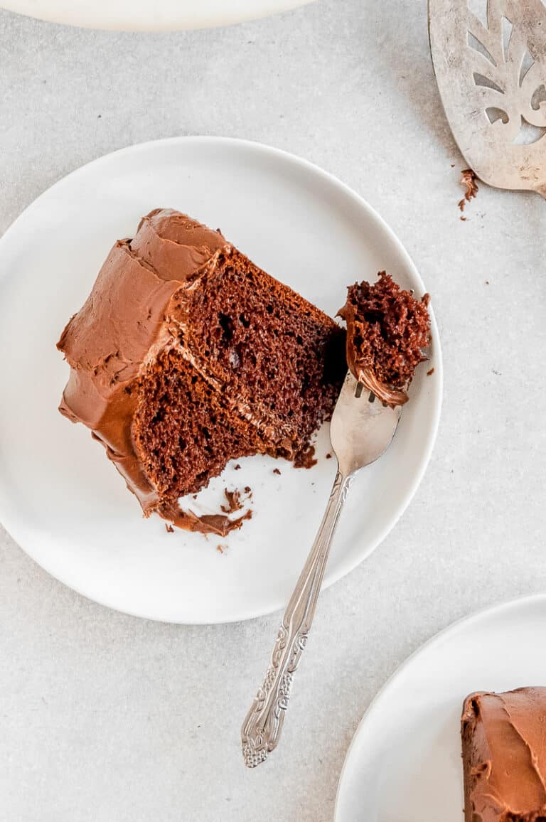 The Easiest Copycat Portillo's Chocolate Cake | All Things Mamma