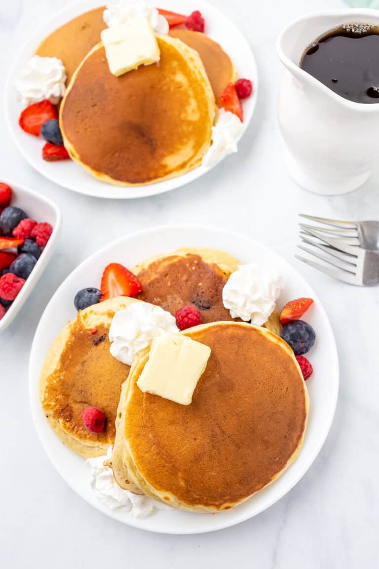 Easy Nutella Stuffed Pancakes | All Things Mamma