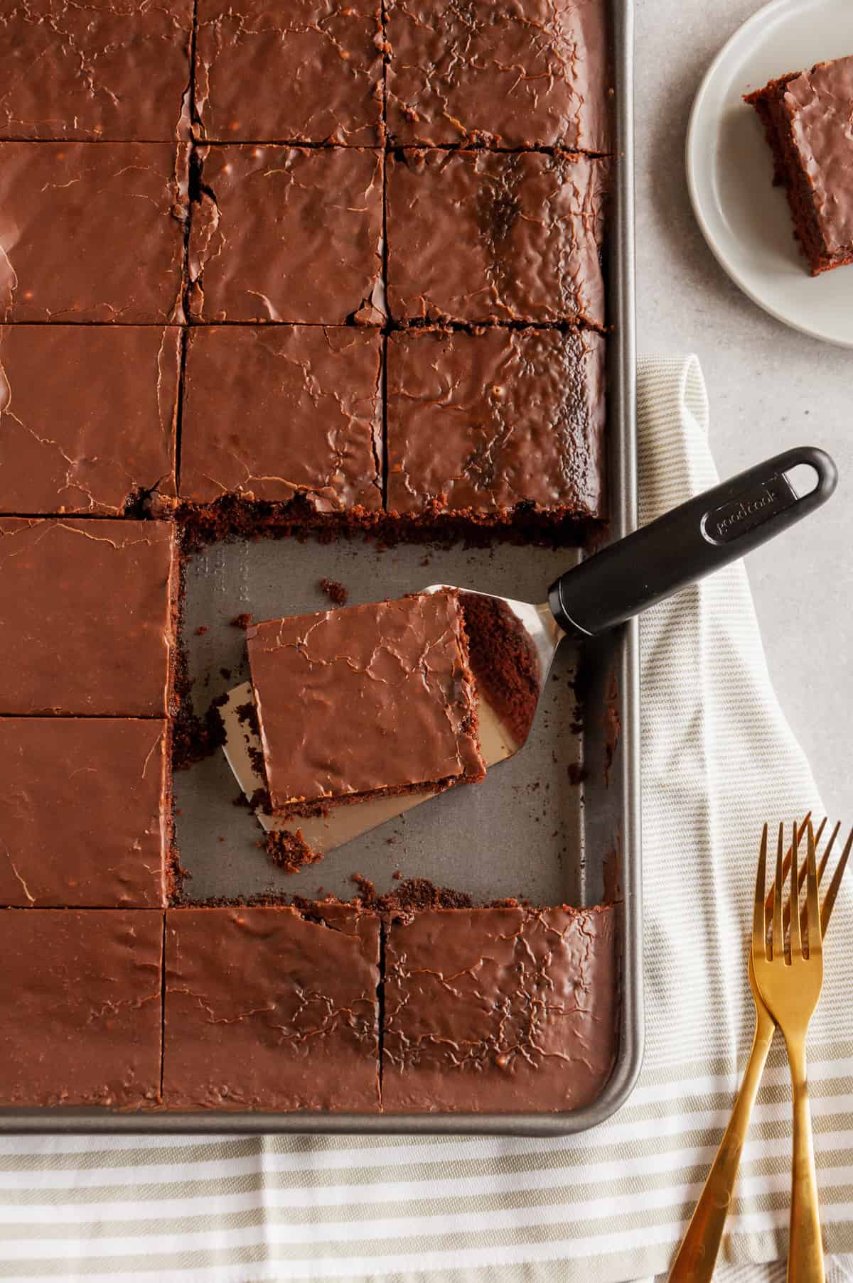 The BEST Texas Sheet Cake {Grandma's Recipe!} - All Things Mamma