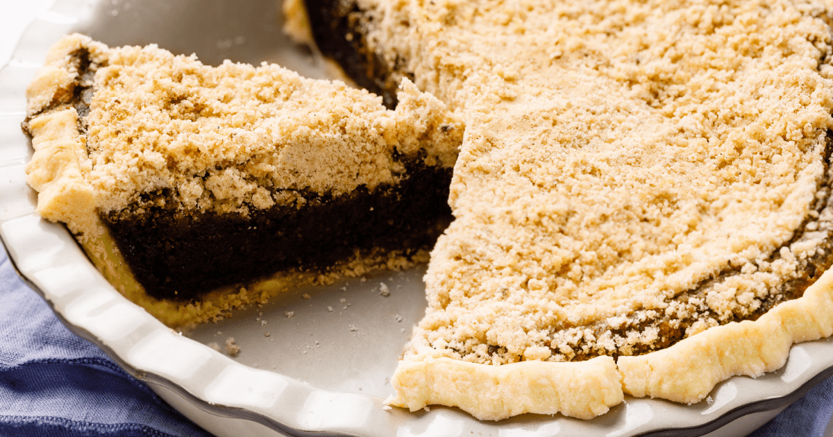 Old-Fashioned Shoofly Pie Recipe | All Things Mamma