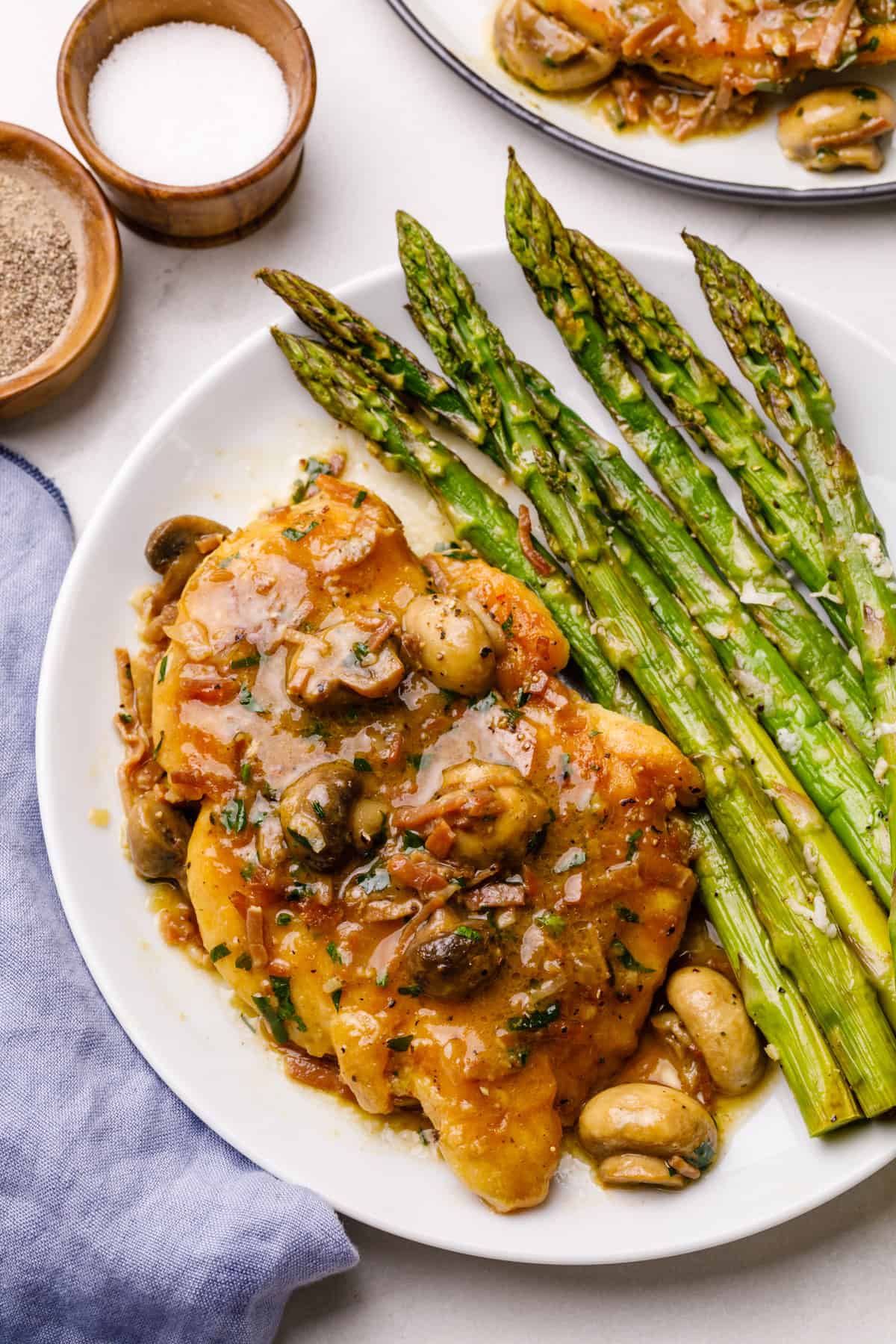 Creamy Chicken Marsala - Great Weeknight Dinner! | All Things Mamma