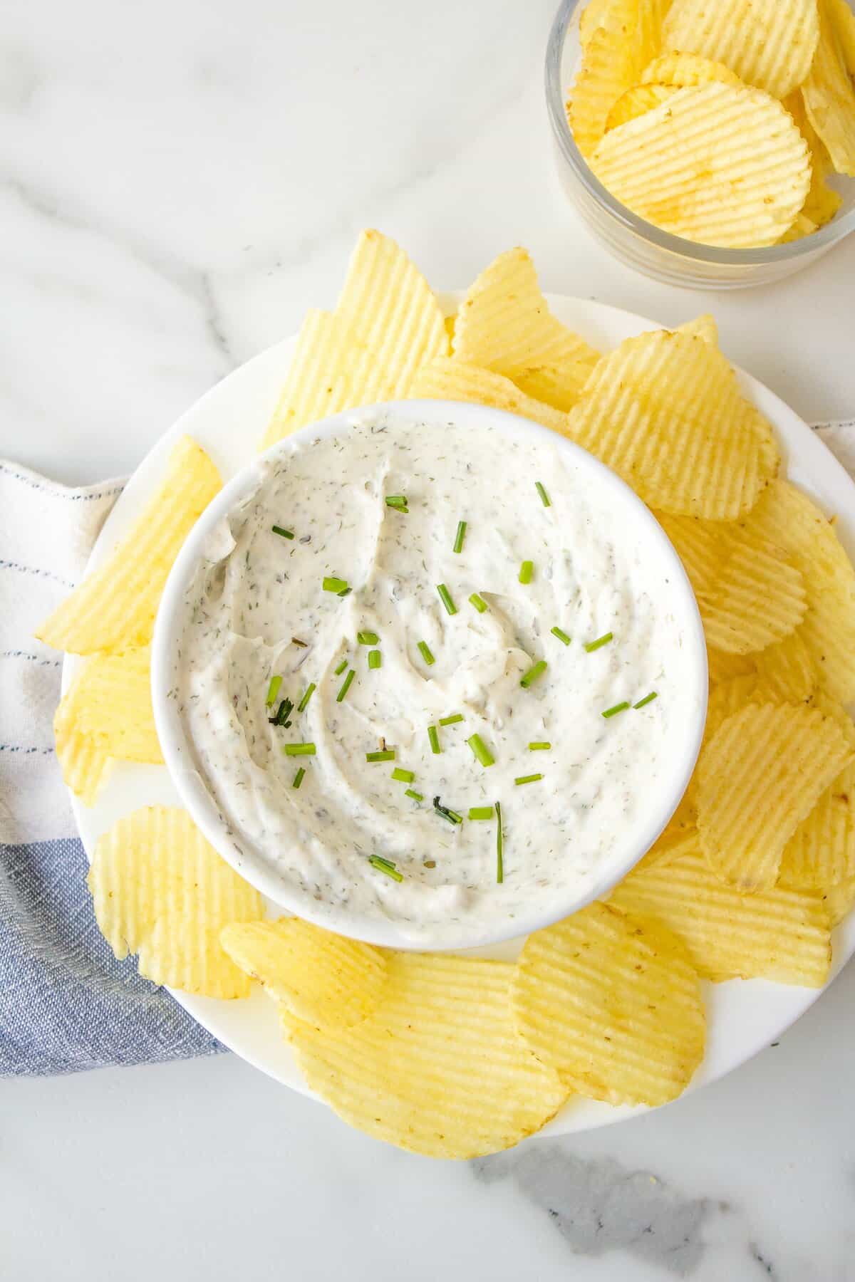 Easy Chip Dip Recipe | All Things Mamma