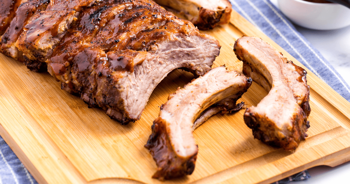 The Easiest Oven Baked BBQ Pork Ribs | All Things Mamma