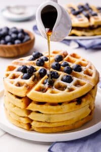 Secrets to Making The Very Best Crispy Waffles - All Things Mamma