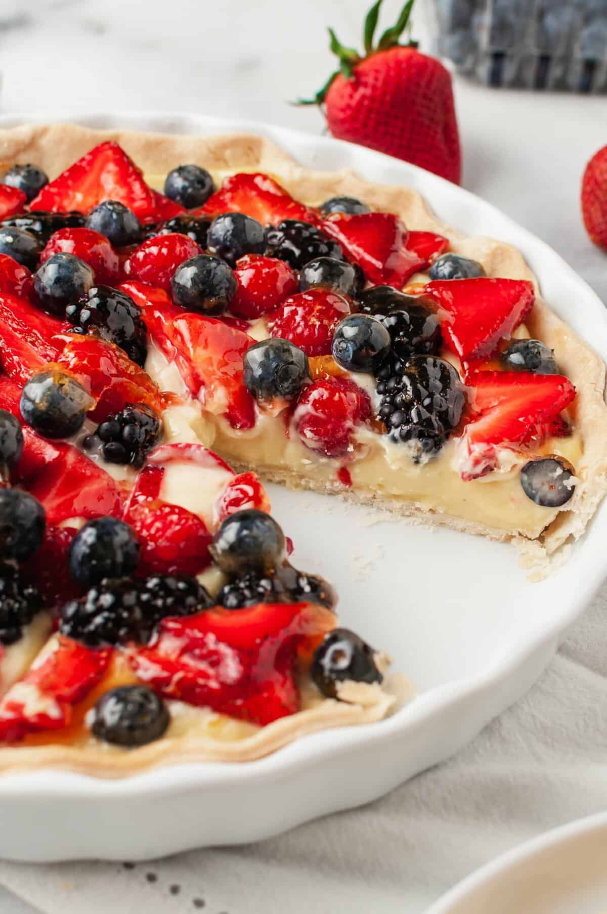 Fresh Fruit Tart | All Things Mamma