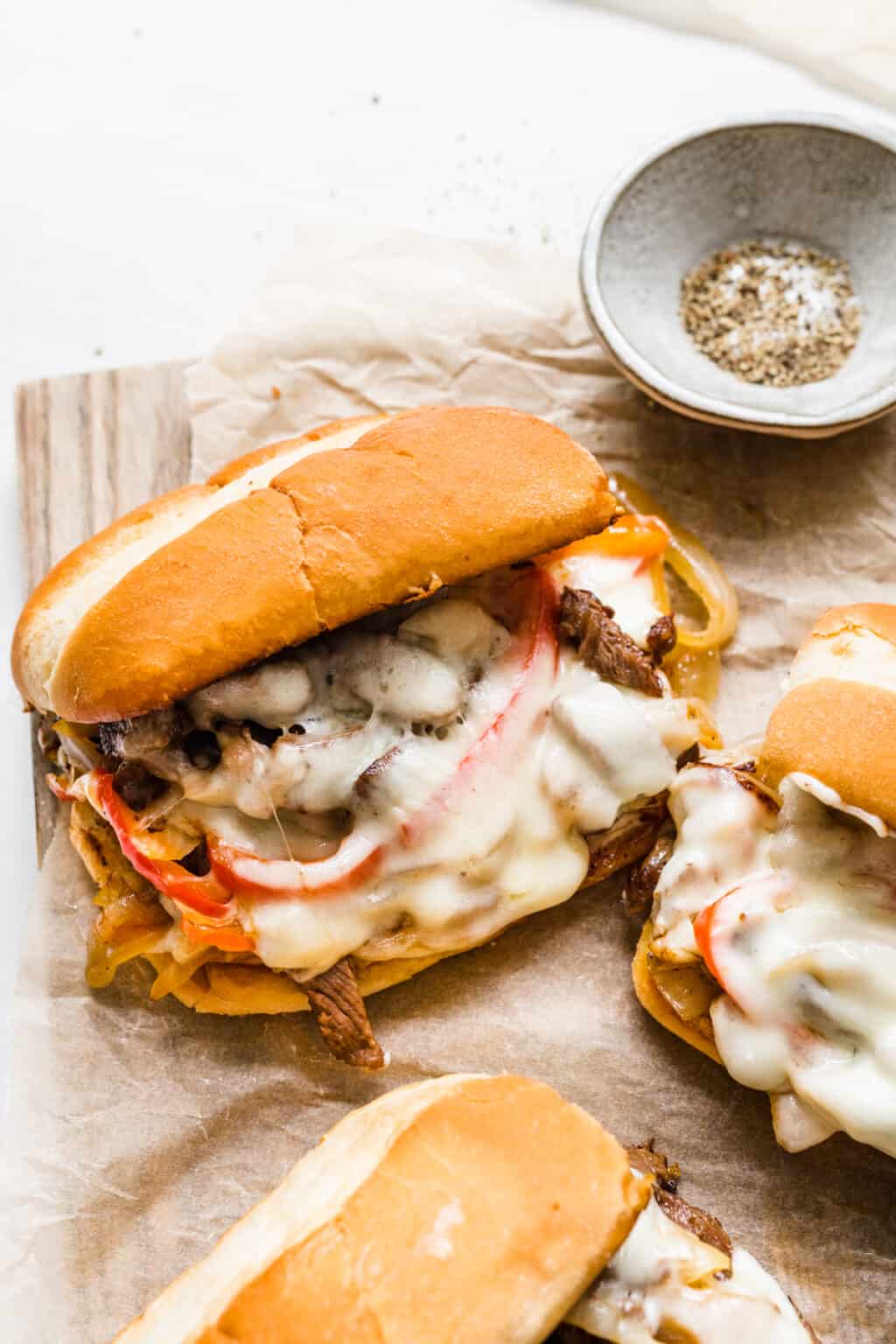 Philly Cheesesteak Sandwich Recipe | All Things Mamma