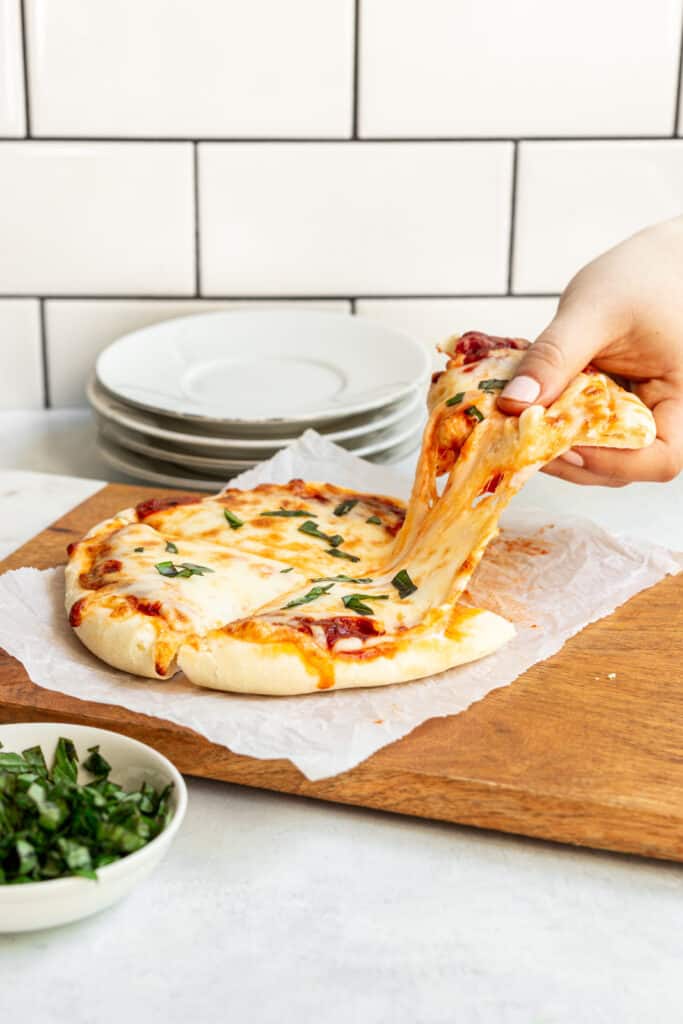 Crispy Air Fryer Pizza | All Things Mamma
