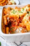 Cheesy Baked Rigatoni | All Things Mamma