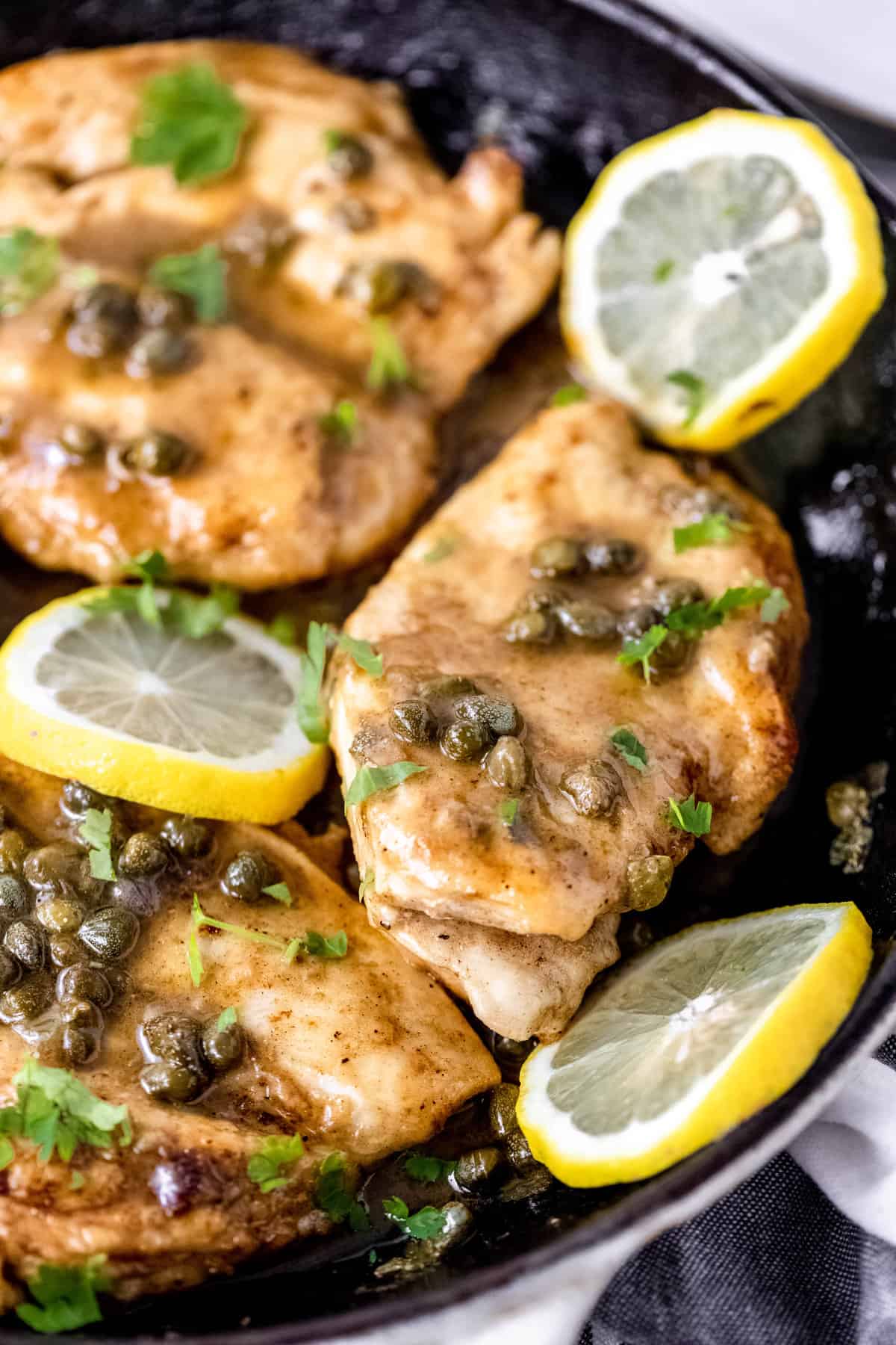 Chicken Piccata With Capers | All Things Mamma